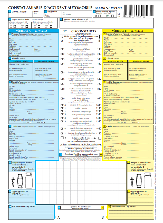 Déclaration de sinistre automobile : comment et sous quel délai